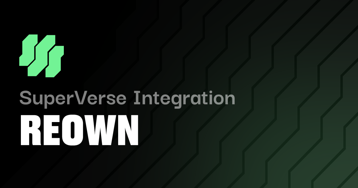 Reown | SuperVerse