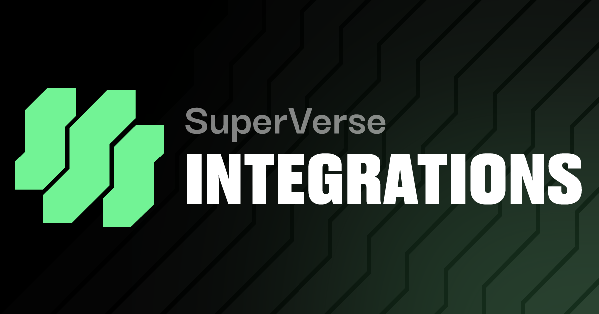 Integrations | SuperVerse